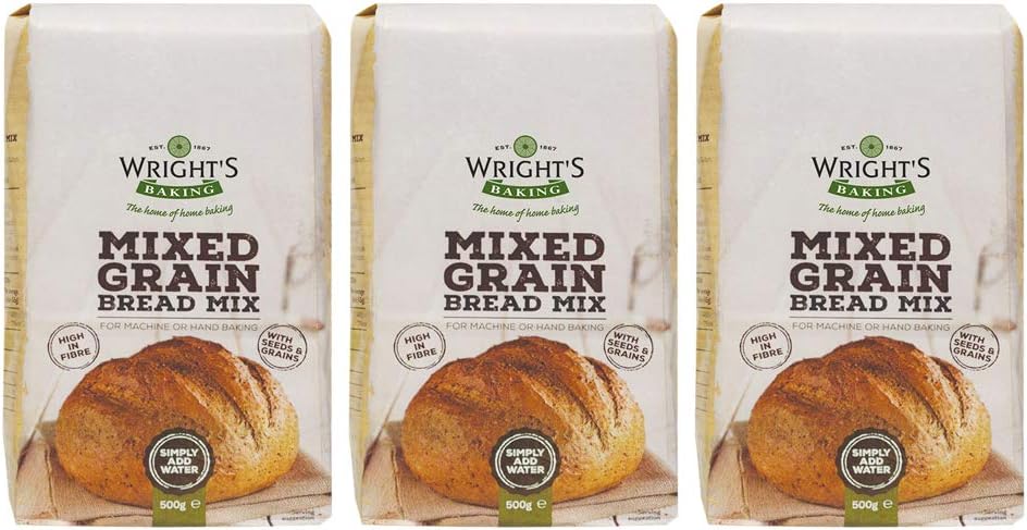 Wright's Baking Mixed Grain Bread Mix 500g (Pack of 3) in Manama ...