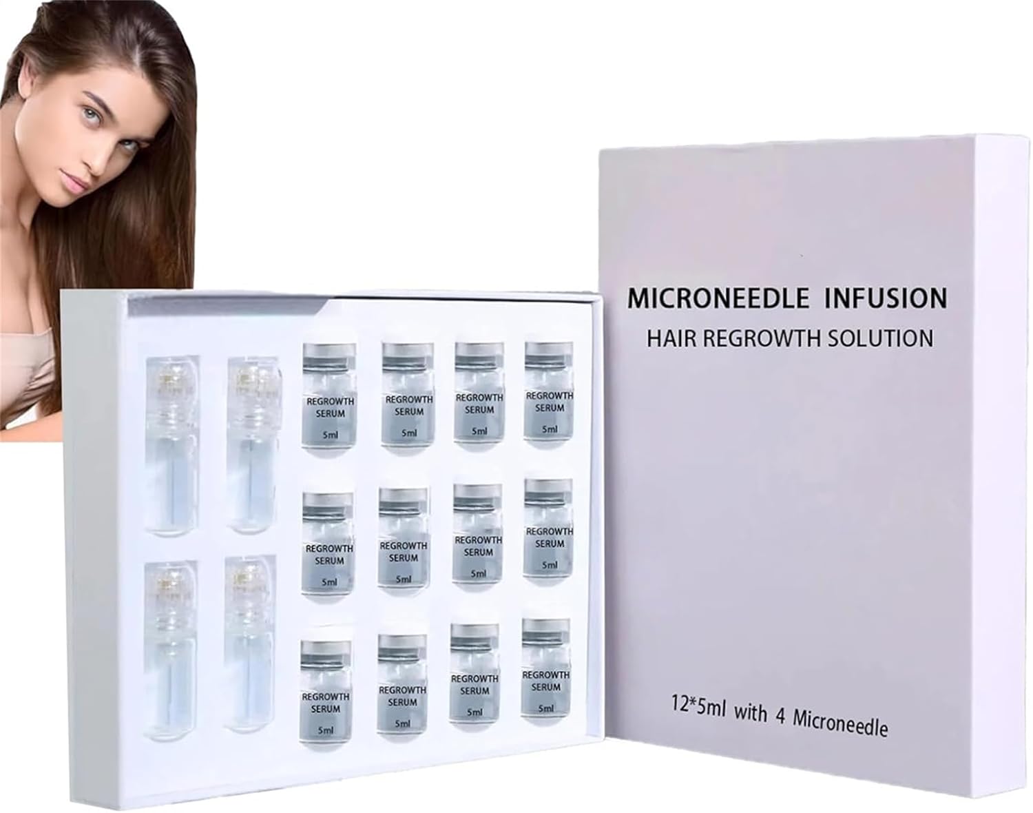 AlphaInfuse Hair Regrowth System - ALPHA INFUSE Microneedle Infusion ...